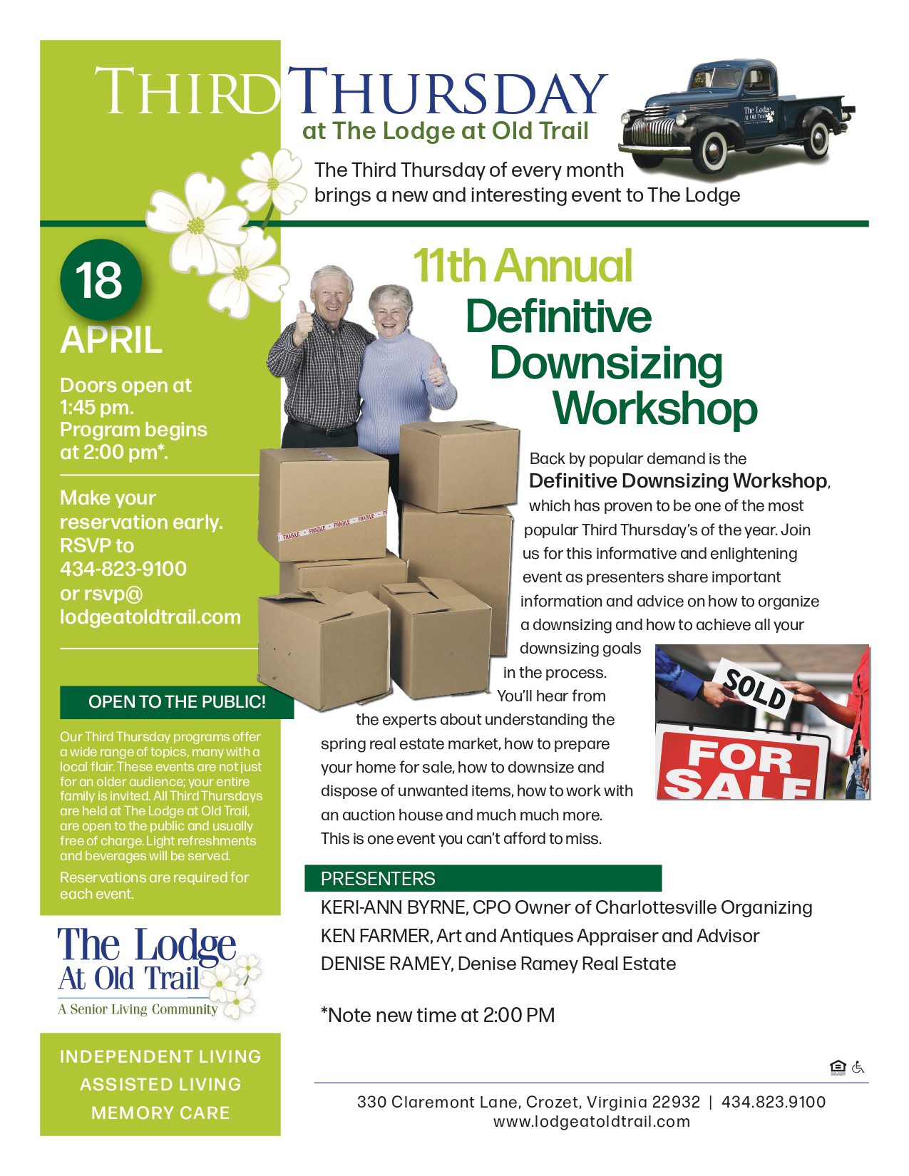 Third Thursdays | The Lodge at Old Trail | VA